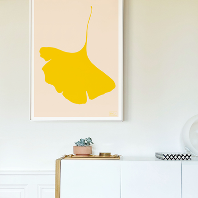Ginkgo Pop No. 6 Poster | Art Print | Common Modern– COMMON MODERN